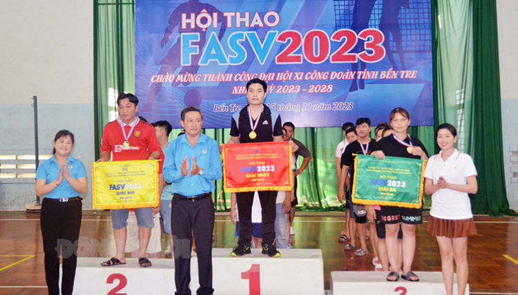 Bế mạc Hội thao FASV 2023 - Báo Đồng Khởi Online